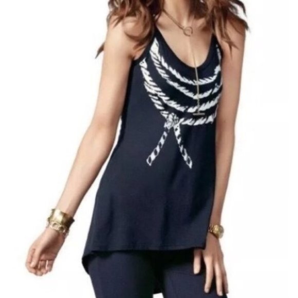CAbi | Tops | Cabi 836 Ahoy Nautical Tunic Tank | Poshmark